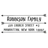 Personalized Family Return Address Stamp Self Inking Custom Name Rubber ...