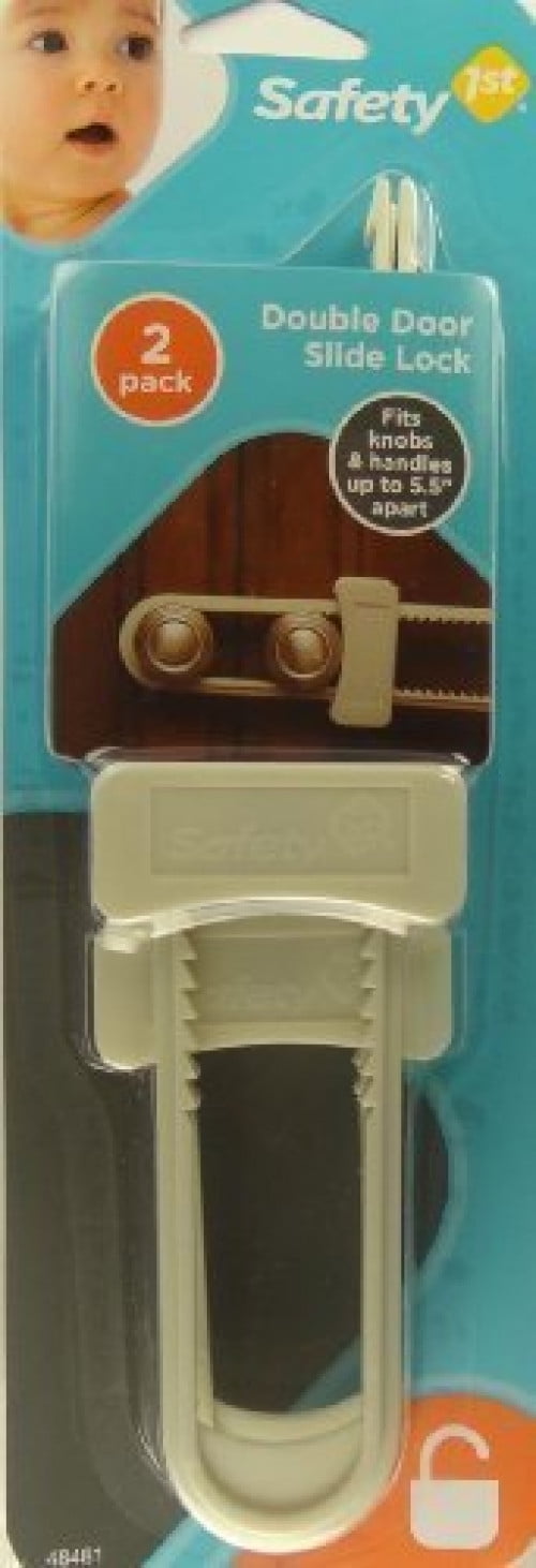 Safety 1st Double Door Slide Lock. 2 Pk - Walmart.com