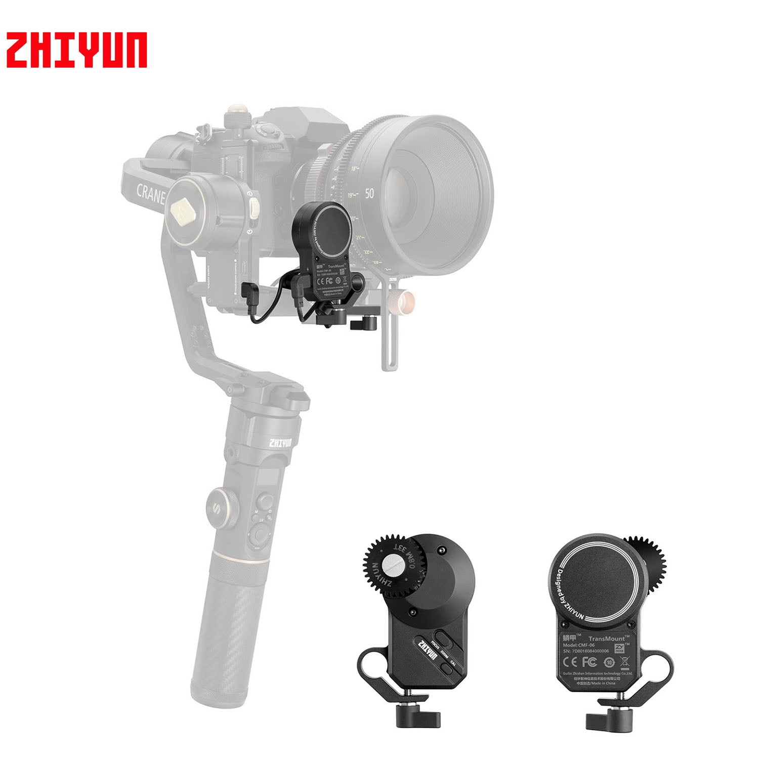 Zhiyun CMF-06 TransMount Focus/Zoom Control Motor 2.0 For Zhiyun ...