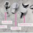 Badge Reel Labor & Delivery Bow ID Holder Retractable Nurse Healthcare ...