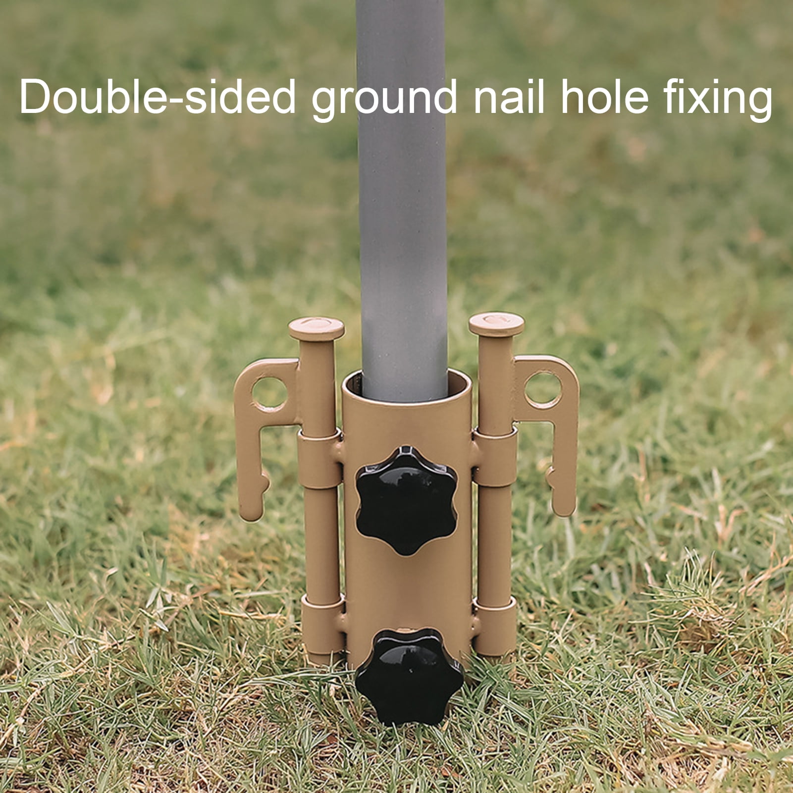 Washranp Outdoor Canopy Rod Holder, Rustproof Steel Adjustable Screw ...