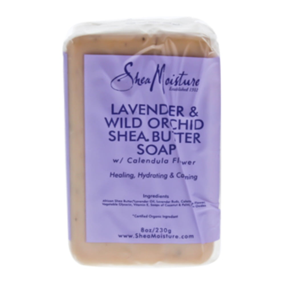 Lavender & Wild Orchid Shea Butter Soap by Shea Moisture for Unisex - 8 ...