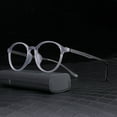 Retro Round Sunglasses with UV Protection and Resin Lenses Full Frame ...