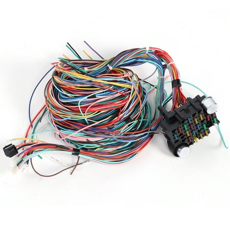 Fuse Wiring Fuse Wire Harness 12v Fuse Wiring 12V 21 Circuit 21 ...