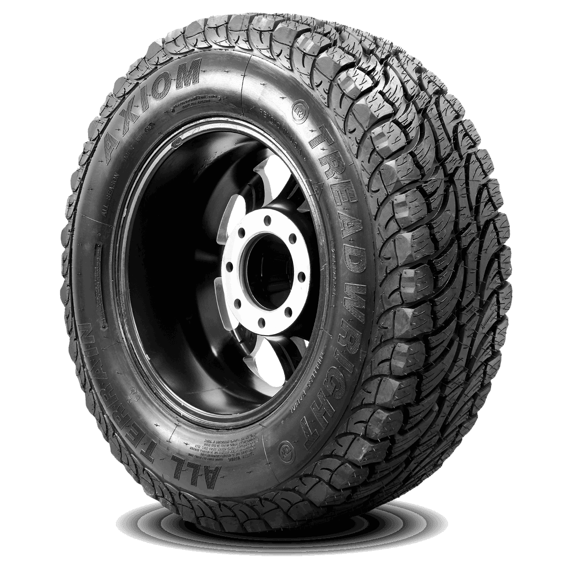 TreadWright AXIOM II A/T LT265/70R18 4 PLY Premiere Wear 60,000 miles ...