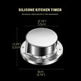 Kitchen Timer Chef Cooking Timer Clock With Loud Alarm No Batteries ...