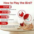 Furrygo Interactive Electronic Cat Toy, Automatic Chirping Bird Toy ...