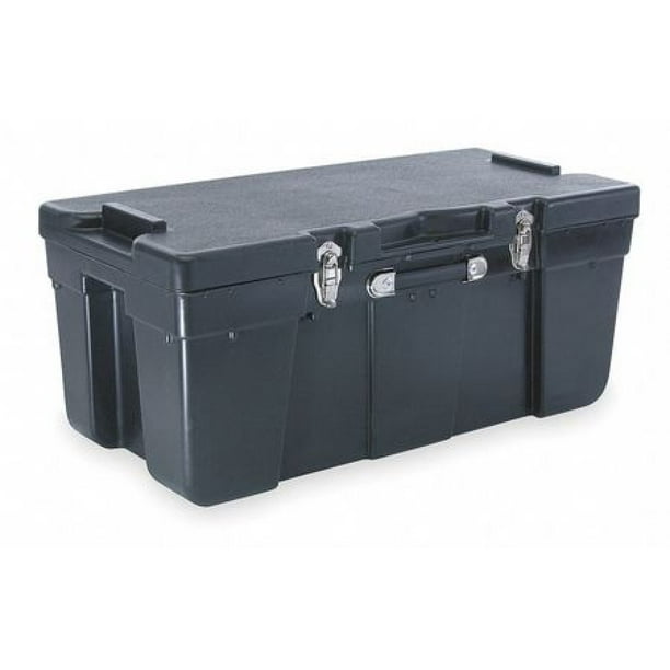 J TERENCE THOMPSON 2820 Blue Storage Trunk 15 3/4 in x 32 1/2 in x 13 3 ...