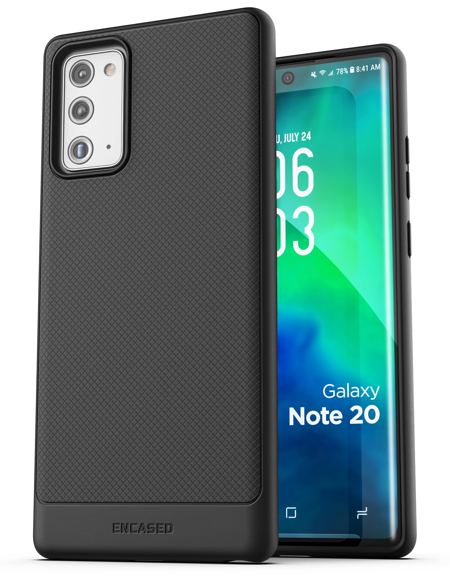 Galaxy Note 20 Case (Thin Armor) Ultra Slim Flexible Grip Phone Cover ...