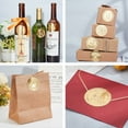 25sheets Plastic Self Adhesive Gold Foil Embossed Stickers Medal ...