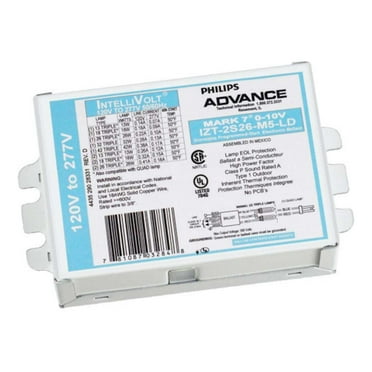 Universal Electronic Ballast For 3 T8 Linear And U-Bend Fluorescent ...