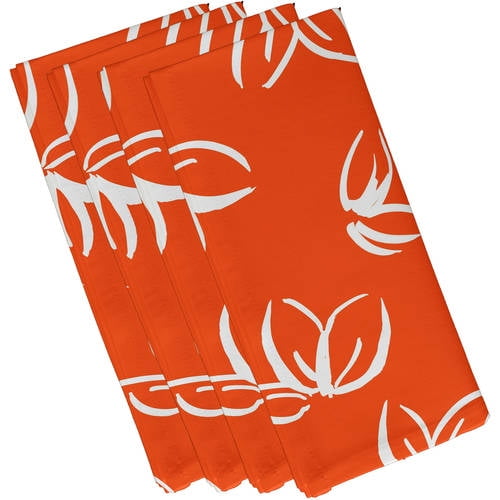 Simply Daisy 19" x 19" Eva Floral Print Napkin (Set of 4) - Walmart.com ...