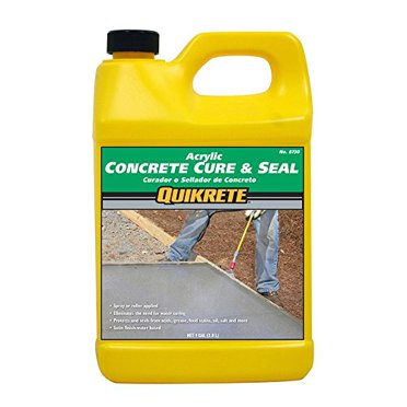 Satin Clear, Seal-Krete Clear-Seal Concrete Protective Sealer, 5 Gal ...