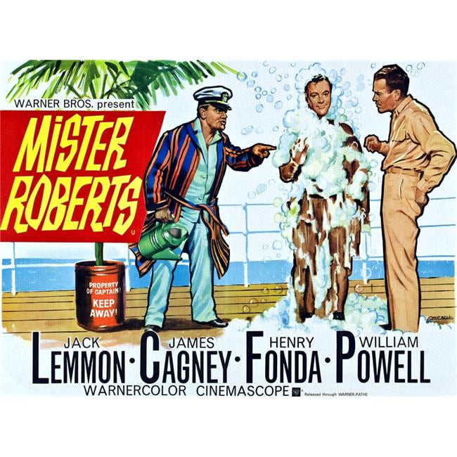 Everett Collection EVCMCDMIROEC010HLARGE Mister Roberts L-R - James ...