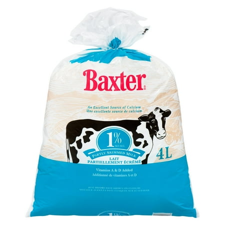 Baxter 1% Milk, 4L bag, 4L - Walmart.ca