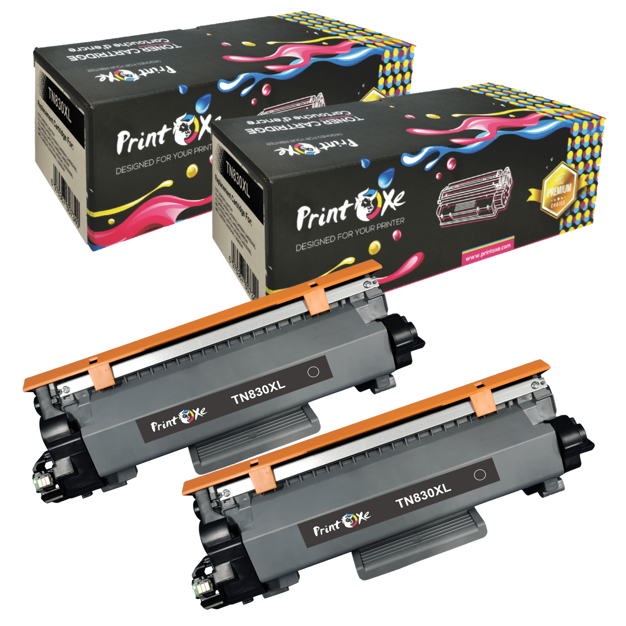Click here for Printoxe Tn830 Xl Compatible 2 High Yield Toner Ca... prices