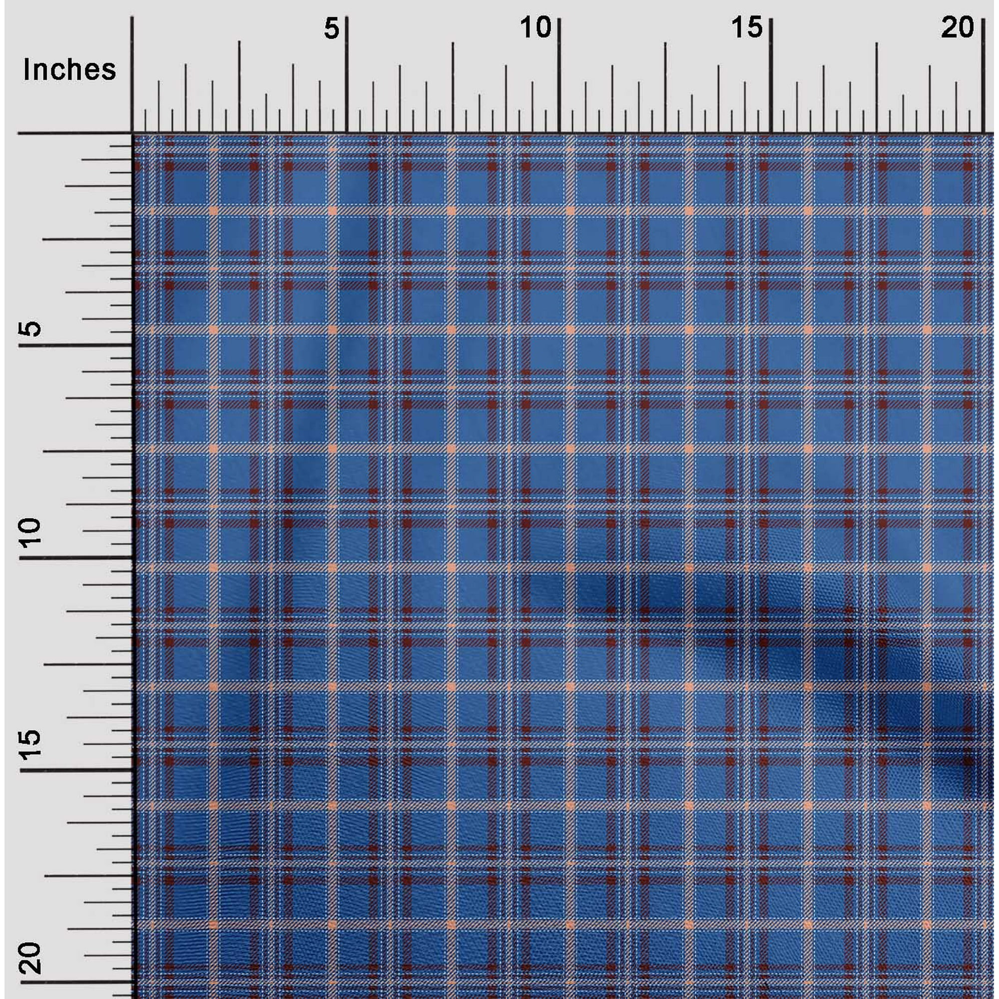 Click here for Oneoone Cotton Flex Fabric Tartan Check Fabric Pri... prices