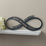 Personalized Planet Wedding Gift White Birch Wood Plaque with Infinity ...
