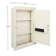 Paragon Safes In-Wall Safe with Digital Keypad and 2 Override Keys ...