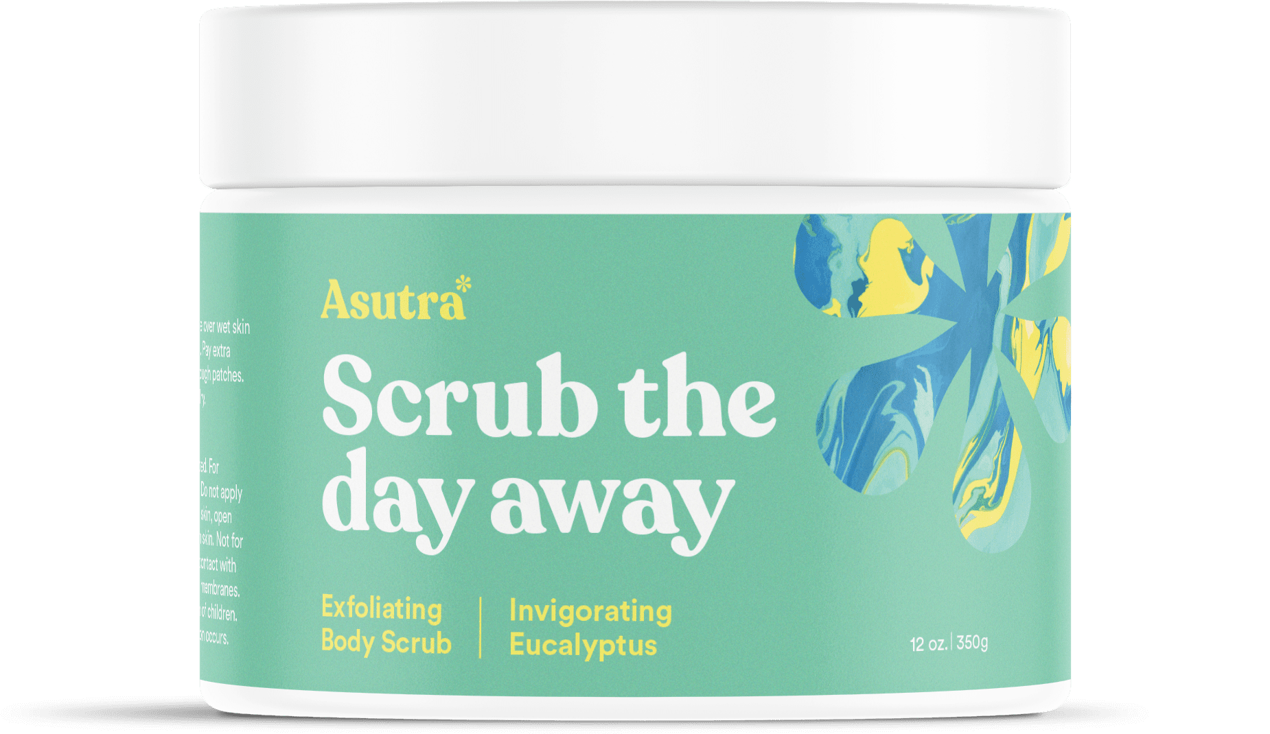 Asutra Organic Exfoliating And Moisturizing Dead Sea Salt Body Scrub