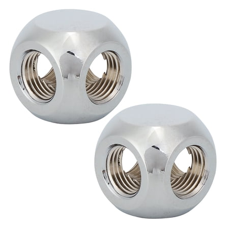 Durable High-Quality Water Cooling 4-Ways Connector, Brass Computer ...