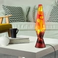 Original Cool Erupting Lava¬Æ Volcano Lamp | 14.5"| Yellow Lava, Red ...