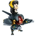 U.C.C. Distributing Overwatch D.VA Carbon Fiber with Meka Figurine ...