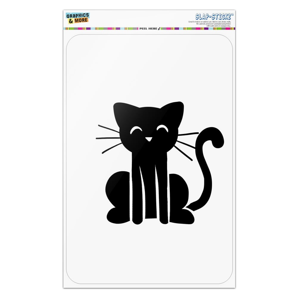 Cat Stick Figure Family Pet Home Business Office Sign - Walmart.com