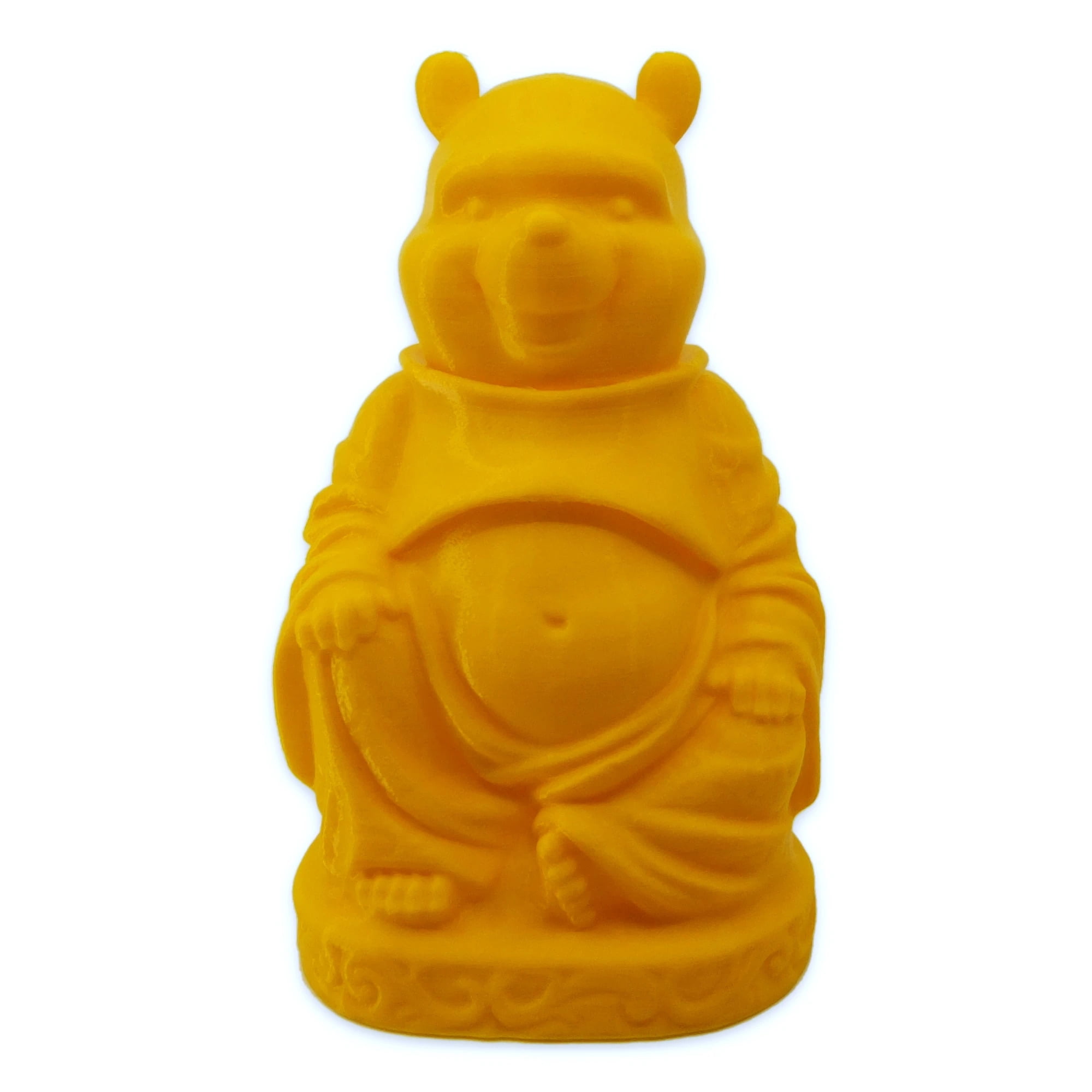 Winnie the Pooh Bear Buddha | Yellow - Walmart.com