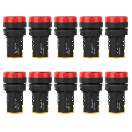 Power Indicator Light Signal Light 10Pcs BERM LED Power Indicator Light ...