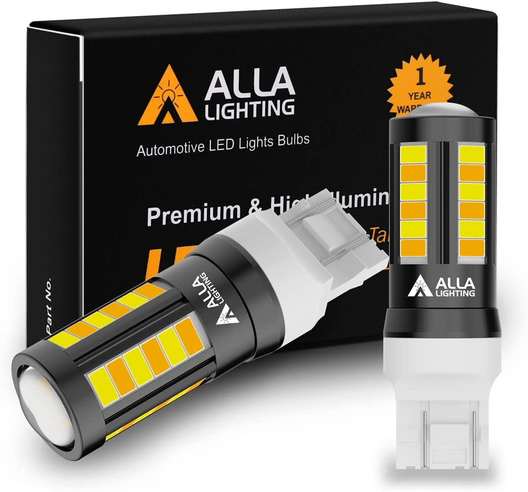 Alla Lighting Newest 7442NA 7444NA 7443 Switchback LED Bulbs, Dual ...