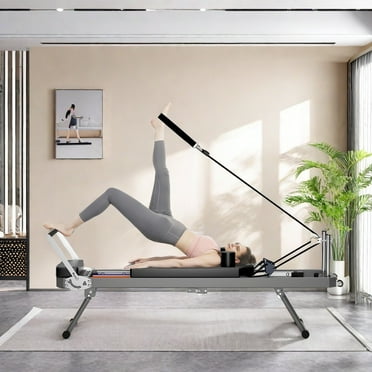 UPGO Foldable Pilates Reformer, Pilates Machine & Equipment for Home ...