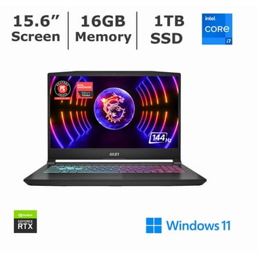 "MSI Katana 15.6"" Gaming Laptop, Intel i7, NVIDIA RTX 4060 Graphics ...