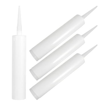8 Pack Reusable Empty Caulking Tubes - 11-Ounce Sealant Applicator for ...