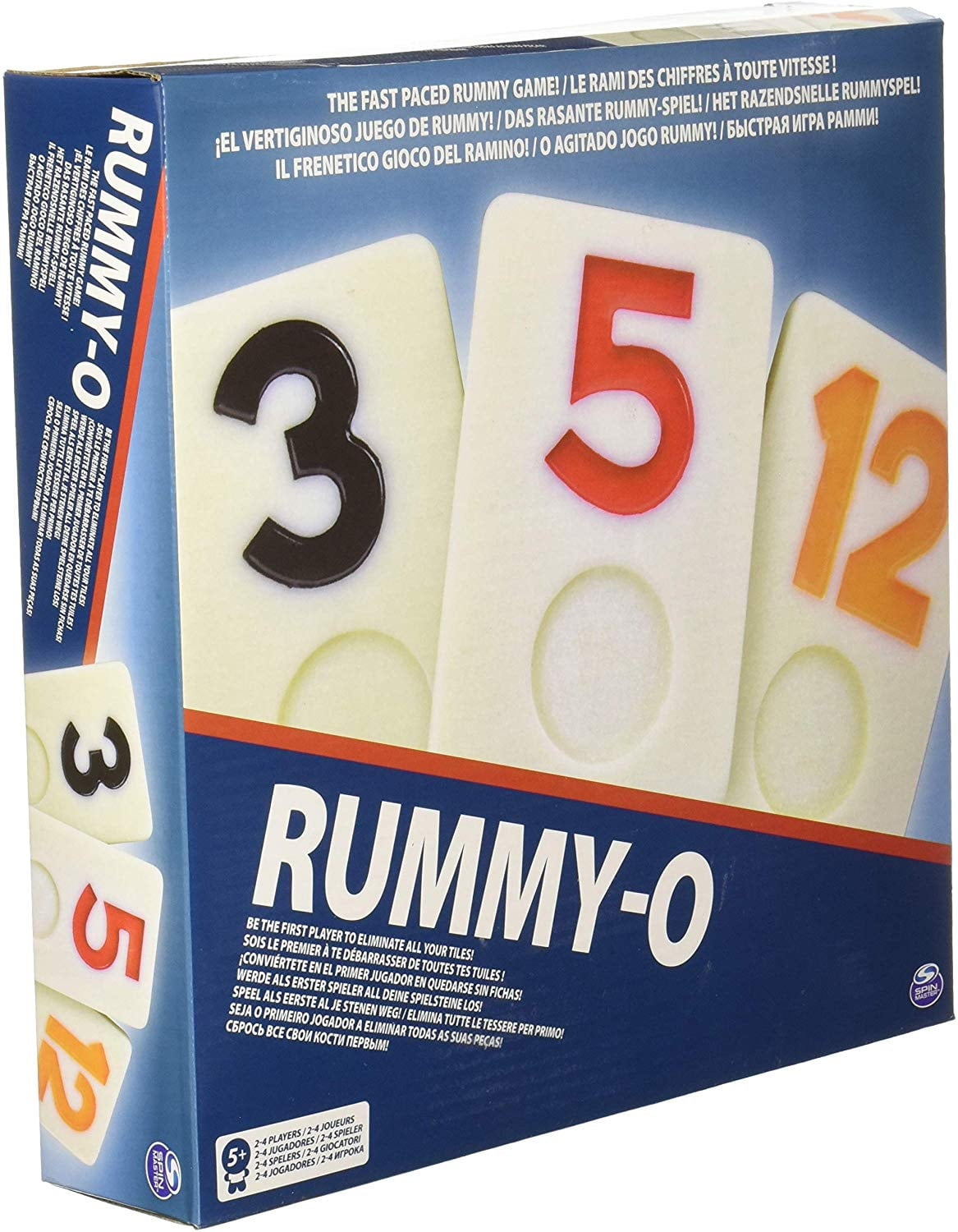 Juego de Mesa Rummy Basico Spin Master Rummy | Bodega Aurrera en línea