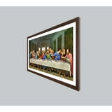 The Last Supper by Leonardo da Vinci Picture Frame Religious - Walmart.com