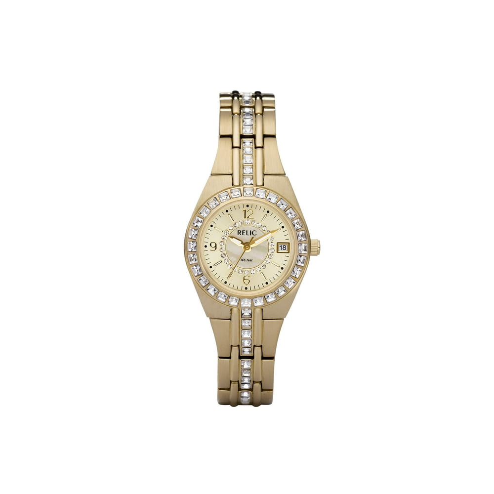 Relic - Relic by Fossil Women's Queen's Court Stainless Steel Gold ...