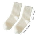 Running Socks With Tab Warm Christmas Fashion Windproof Printing Mid