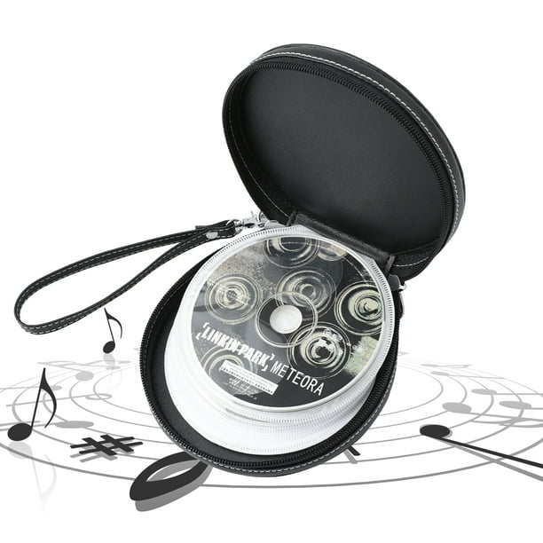 Portable 20 Capacity CD Storage Case Bag,VCD/ DVD Disc Holder Small ...