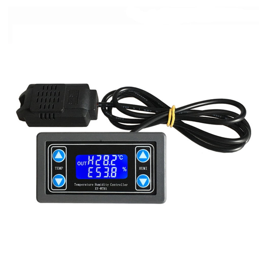Digital Temperature Humidity Controller Regulator Thermostat Hygrostat ...