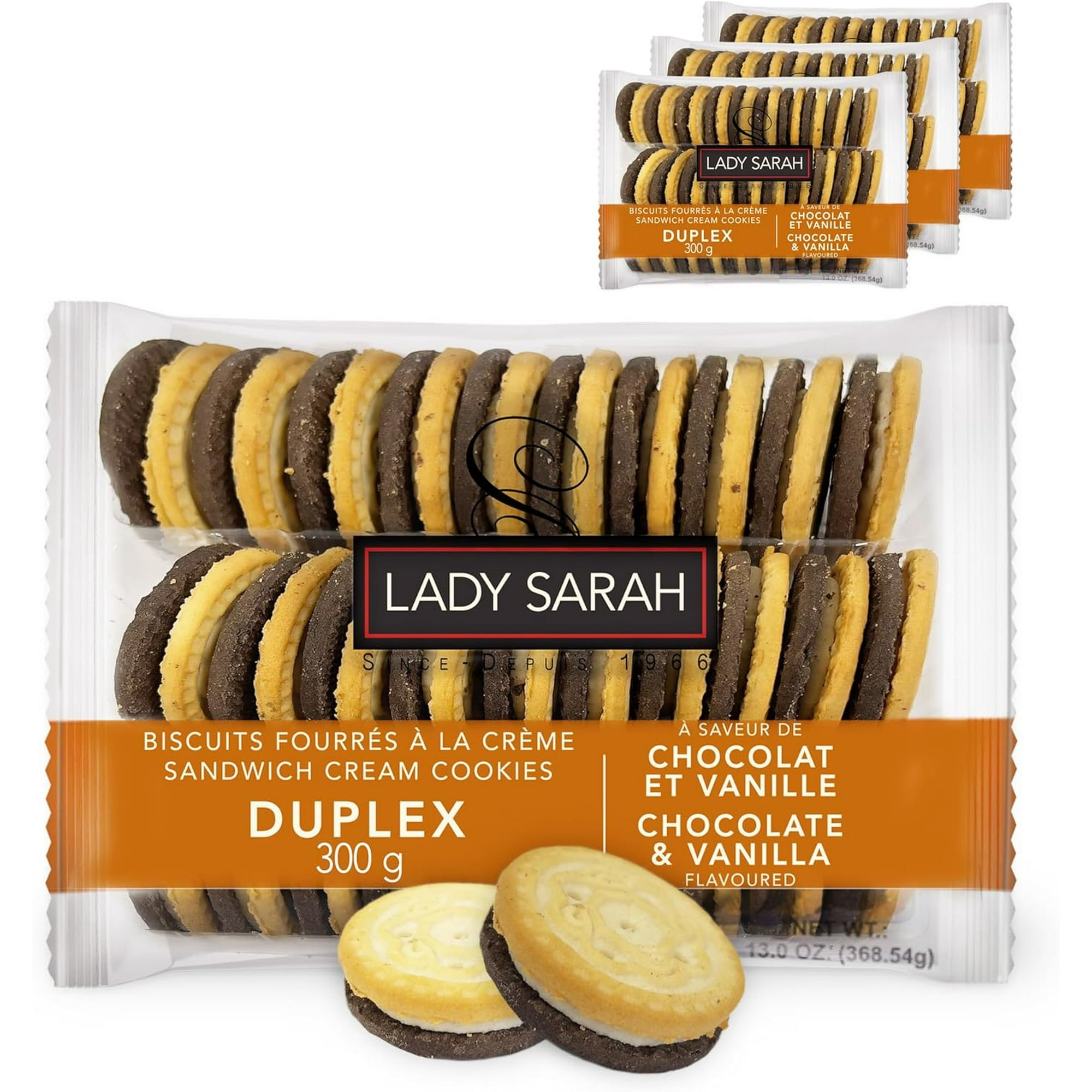 Click here for Lady Sarah Sandwich Cookies - Vanilla & Chocolate... prices