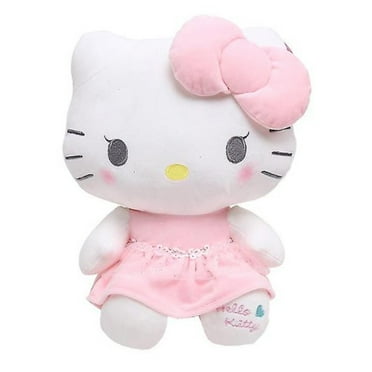 Hello Kitty Jumbo Plush, Red Polka Dot PJ With Eyemask and Slipper ...