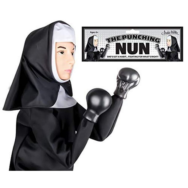 Accoutrements The Punching Nun Puppet, 13 pulgadas, multicolor Archie ...