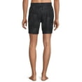 George Mens And Big Mens 7 Boxer Brief Lined Swim Trunks With Stretch