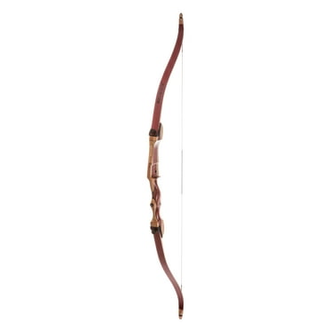 PSE Razorback Jr 54" Long Youth Archery Recurve Bow - White Range Bow ...
