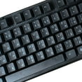 Arabic English Silent Keyboard Office Keyboard For Computer Mechanical ...