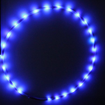 LED Hula Hoop 90cm Flow Toy - Light Up Colapsable Hoola Hoop for Light ...