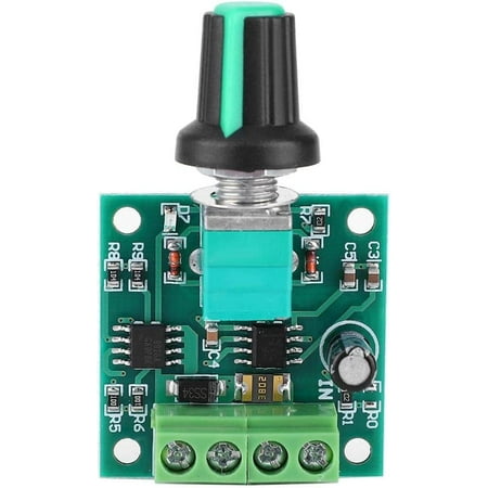 PWM Electric Motor Speed Controller, DC 1.8-12V 2A Low Voltage Motor ...