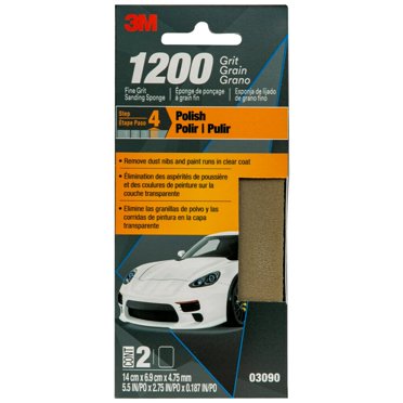 3M Wetordry Sandpaper, 3 2/3 in x 9 in, 2000 Grit, 5-Pack - Walmart.com