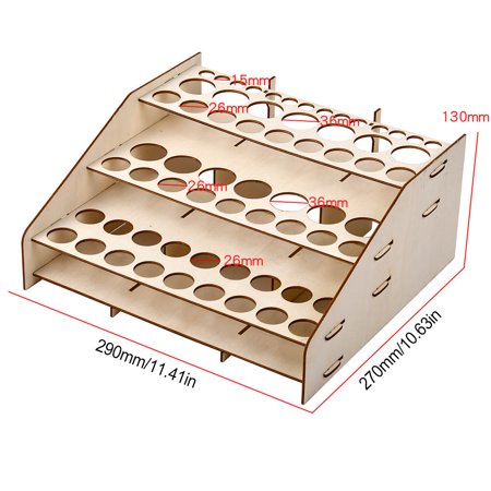 Model Paint Rack Simple Convenient Wood Use Pigments Holder Craft ...